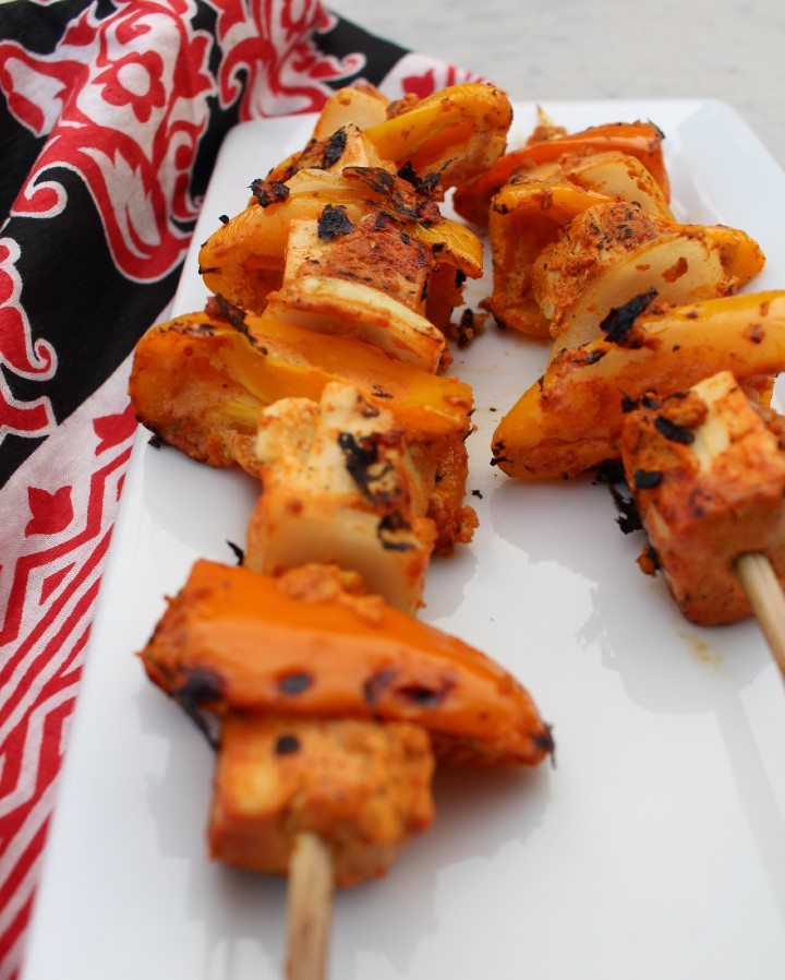 Easy Grilled Tofu Tikka Masala Recipe - Warrior In The Kitchen